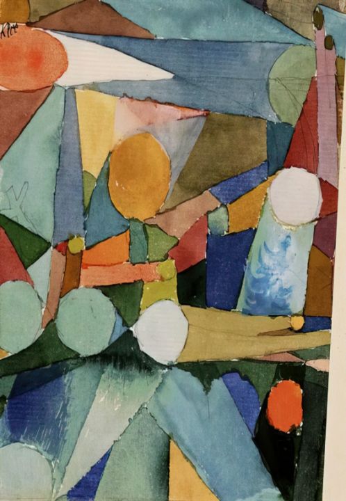 COLOUR SHAPES 1914 - Paul Klee - Paintings & Prints, Abstract, Organic ...