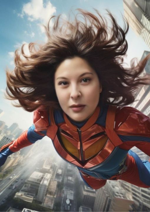 Skybound Hero - Heroes and villains - Digital Art & AI, Fantasy & Mythology, Fantasy Men & Women ...