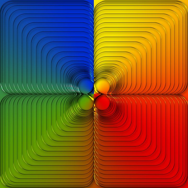 Abstract Geometry - Florence - Digital Art, Abstract, Geometric - ArtPal