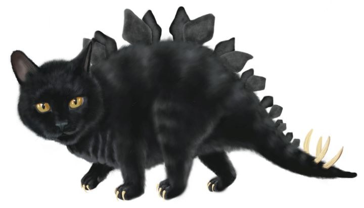 Catosaurus - Mrs. B's Creations - Drawings & Illustration, Fantasy ...