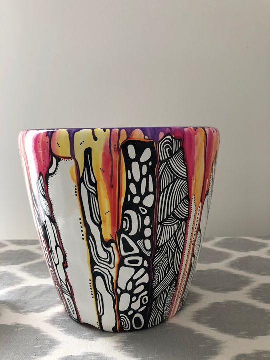 Big red - FlowerPotGallery - Ceramics & Pottery, Bowls & Pots - ArtPal