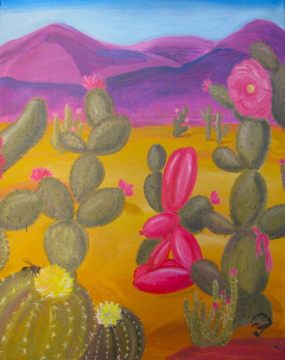 Prickly Situation - Shannon's Vibrant Art - Paintings & Prints, Humor & Satire, Other Humor ...