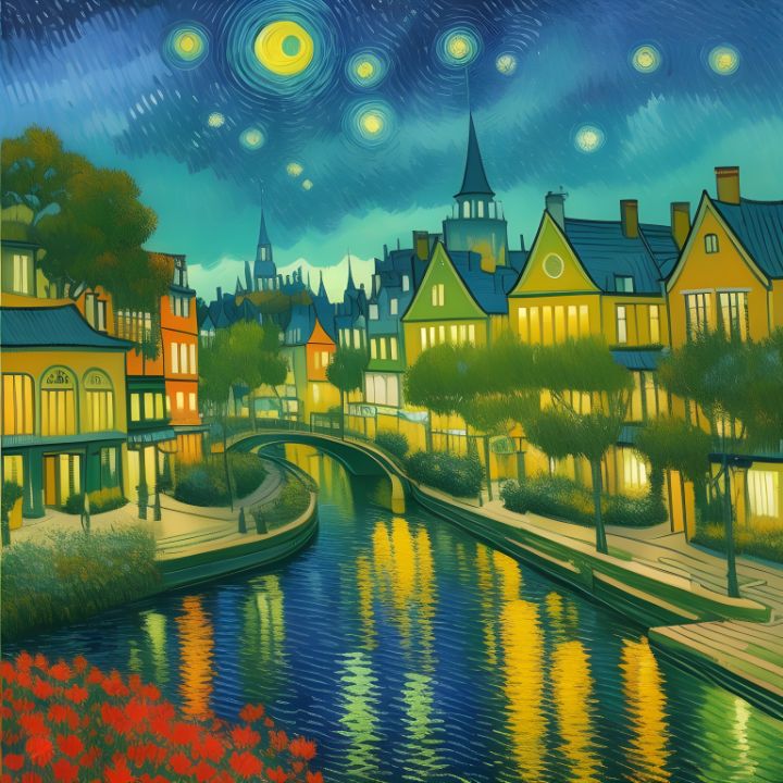 Artificial Art - Paintings & Prints