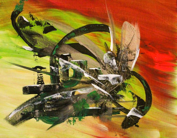 snake abstract - KC art gallery - Paintings & Prints, Abstract ...