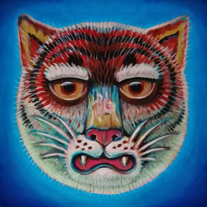 cattiger furry rage - Luc Squame - Paintings & Prints, Animals, Birds ...