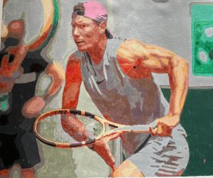 Tennis legends - Paintings & Prints