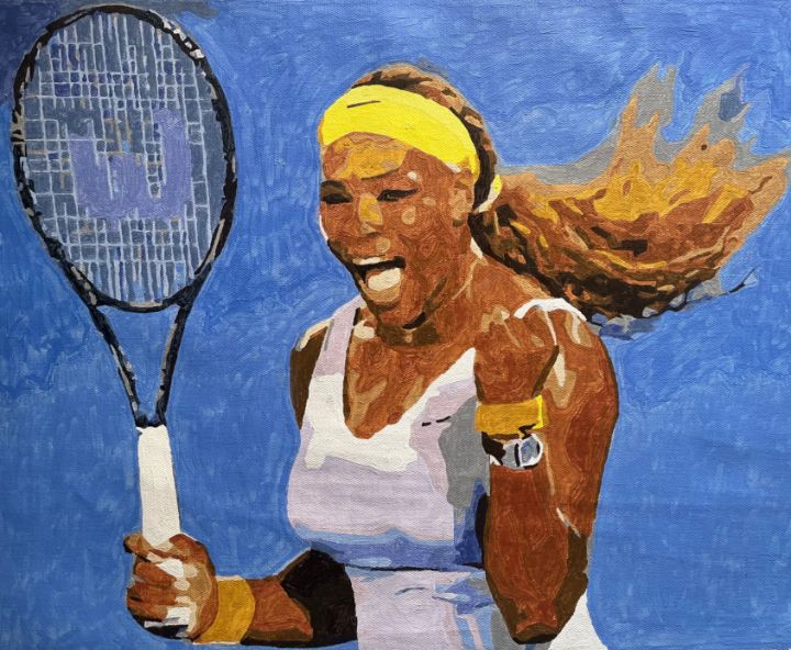 Tennis legends - Paintings & Prints