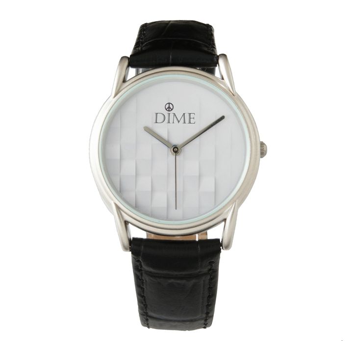 Women's 3-D DIME WRISTWATCH - Dizzy The Artist Fine Art & Accessories ...