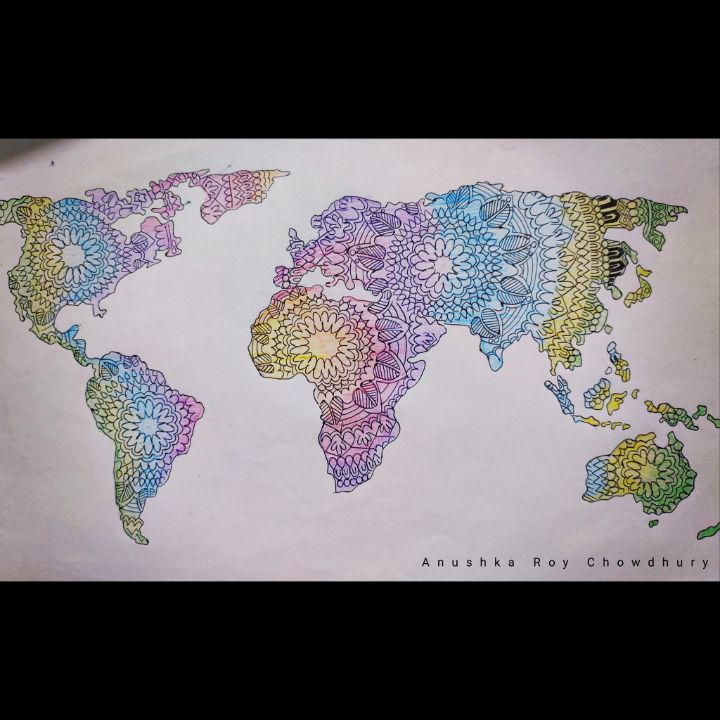 World Doodle - Roy's - Drawings & Illustration, Abstract, Geometric ...