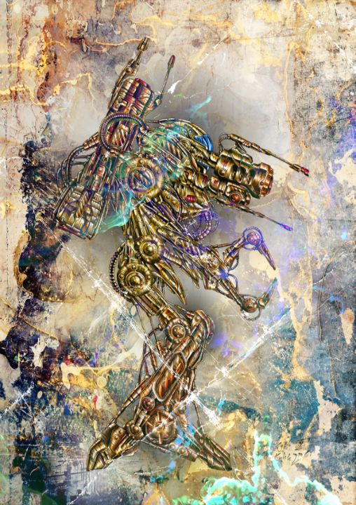 Terra-Cybo 9, cyborg - Rafal Kulik - Digital Art, Fantasy & Mythology ...