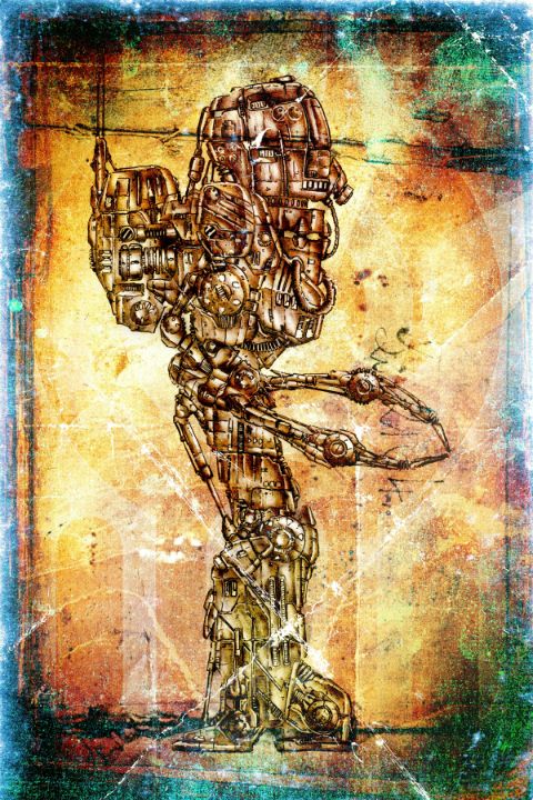 Borg T13 - cyborgium - Rafal Kulik - Digital Art, Fantasy & Mythology ...