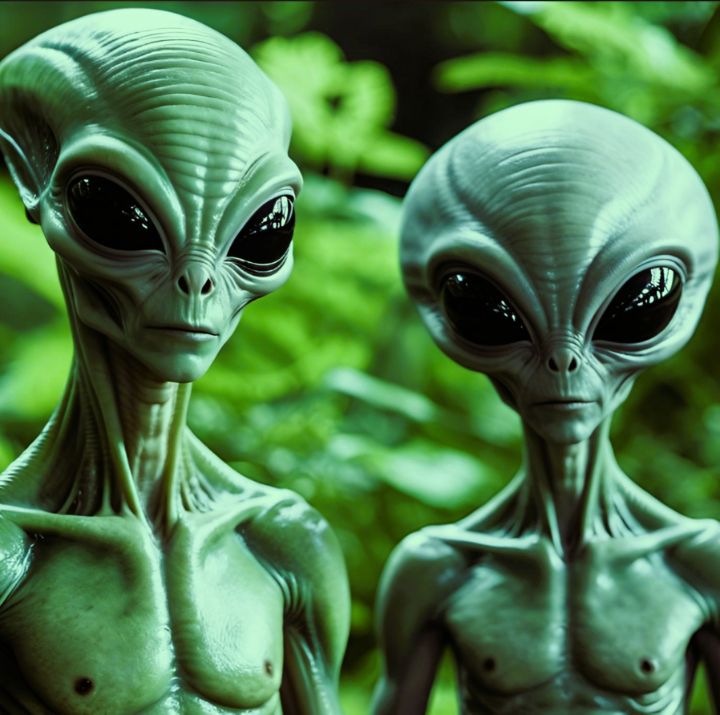 7 - UFO & Alien Pictures - Digital Art & AI, Fantasy & Mythology, Space ...