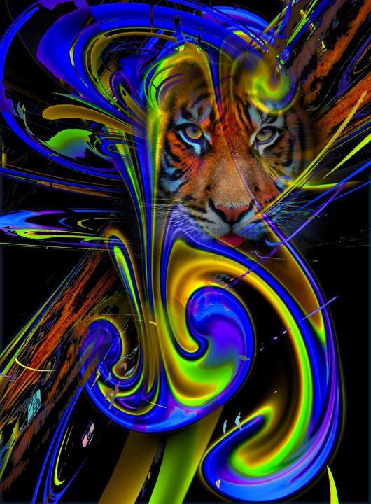 Bc cat 0132 - BC Cats Art - Digital Art, Animals, Birds, & Fish, Wild ...