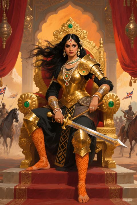 Royal dignity - CR-artistic flow - Digital Art & AI, Ethnic, Cultural ...