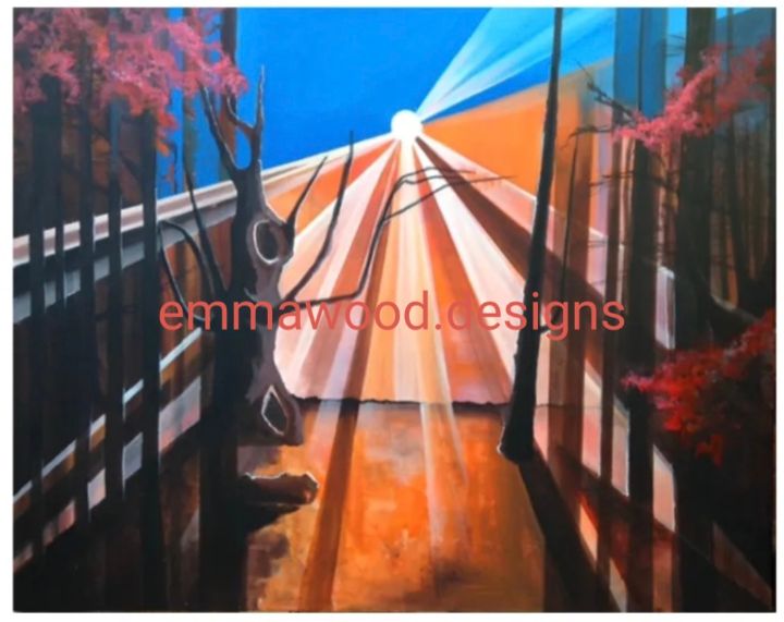 Rebirth 2019 - Emma Wood Artworks - Paintings & Prints, Abstract, Color ...