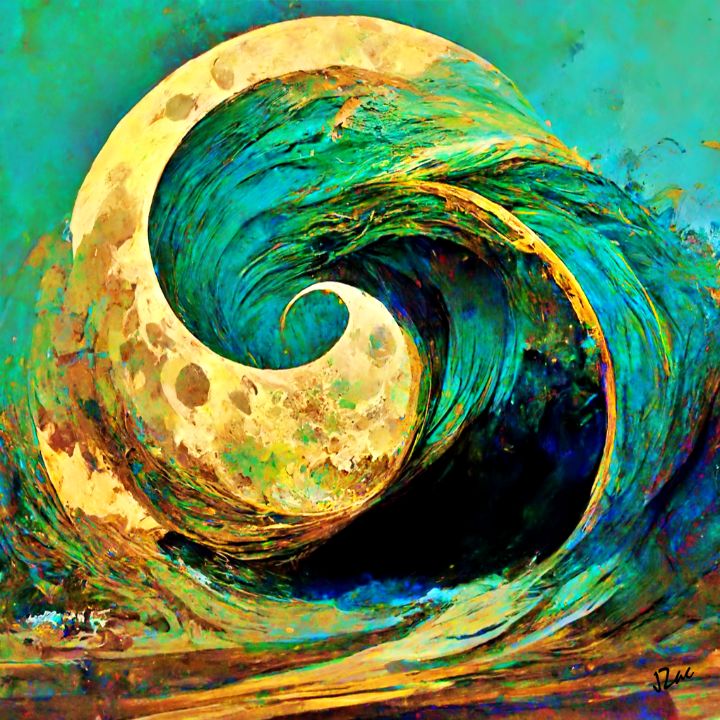 Abstract Swirl - JLeBrun Studio - Digital Art & AI, Abstract, Movement ...