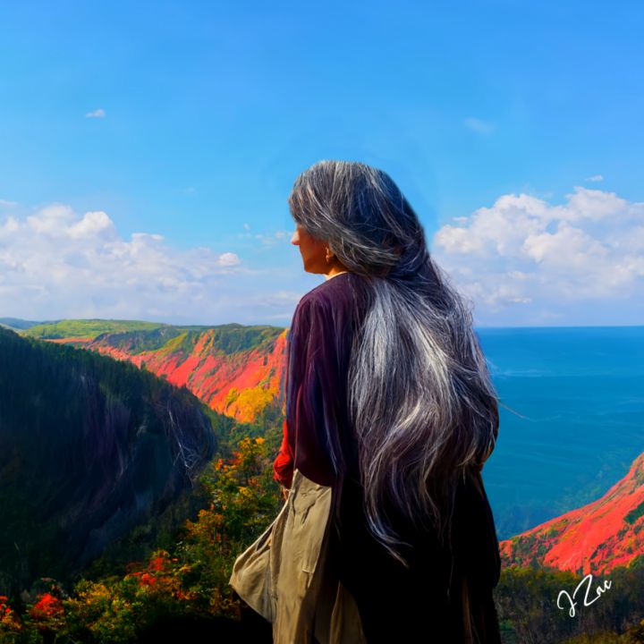 Contemplating Life - JLeBrun Studio - Digital Art & AI, People ...