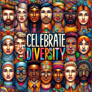 Celebrate Diversity - JLeBrun Studio - Digital Art, People & Figures ...