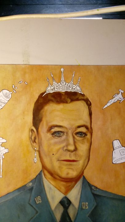 Major Healey Comes Out - Tidy Cat Lounge - Paintings & Prints, Humor ...