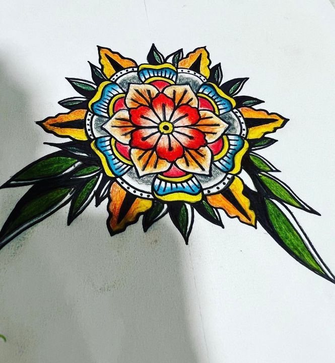 Flower poppin - Wylder Art - Drawings & Illustration, Flowers, Plants ...