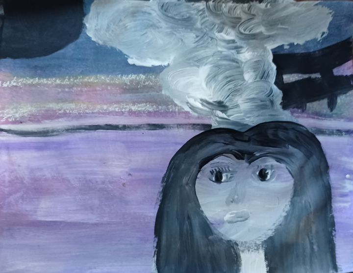 Sending your negative thoughts away - Spiritual Paintings by Chantal ...