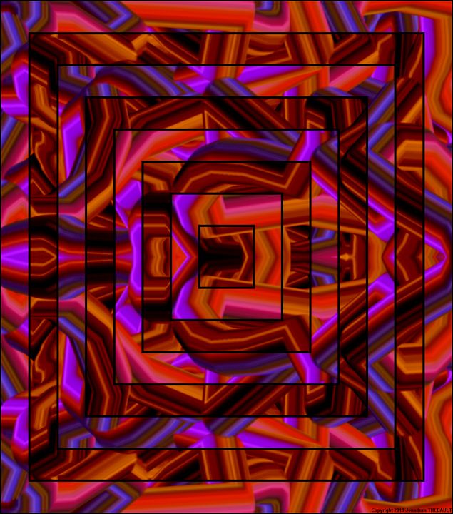 Illusion Stochastique - Jonathan THEBAULT - Digital Art, Abstract ...