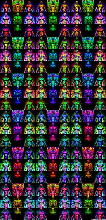 Dialecte Corporel 3 - Jonathan THEBAULT - Digital Art, Abstract ...