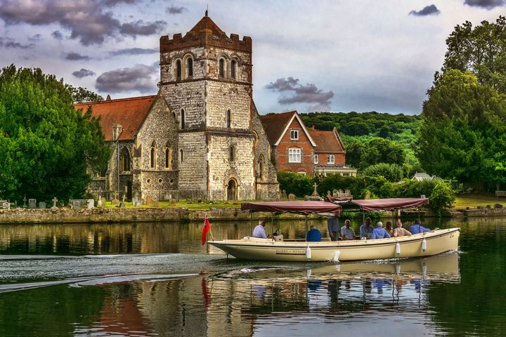 On The Thames At Bisham - Ian W Lewis - Photography, Buildings ...