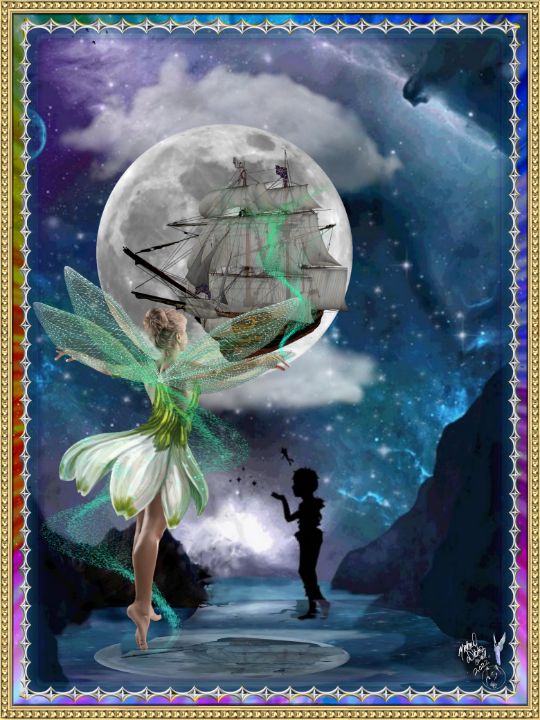 Fly Pan - WillysArt - Paintings & Prints, Fantasy & Mythology, Designs ...