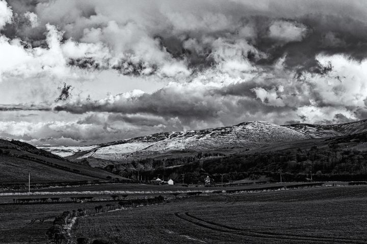 Isolated Farm B/W - JT54Photography - Photography, Landscapes & Nature ...