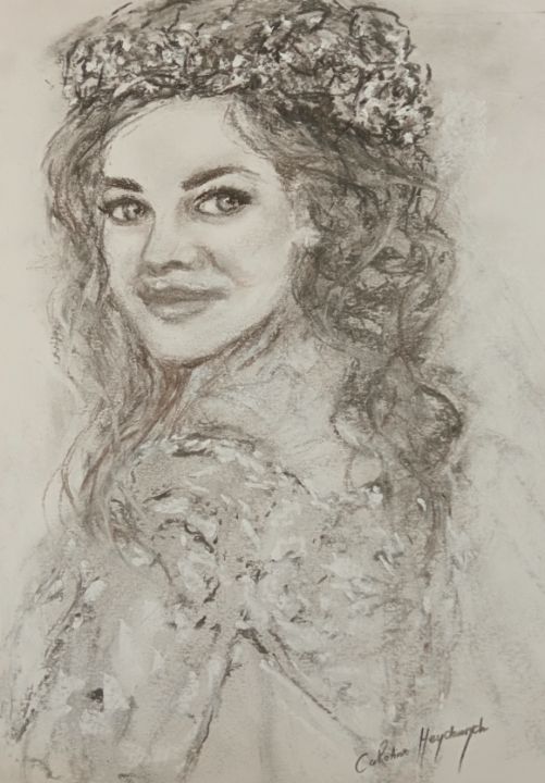 "Strength" - Caroline Heydenrych - Paintings & Prints, People & Figures ...