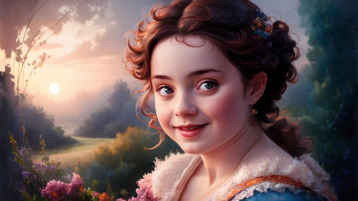 Portrait of Grace - The Art Enigma - Digital Art & AI, People & Figures ...