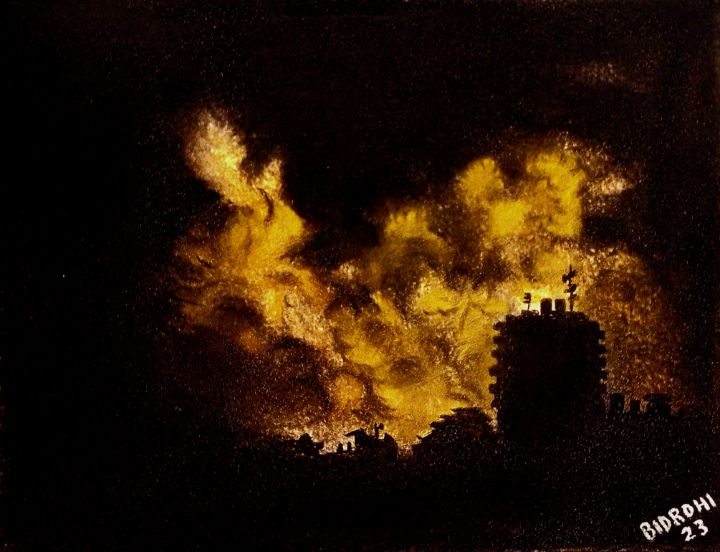 BIDROHI ROY - Paintings & Prints, Digital Art & AI, Drawings & Illustration