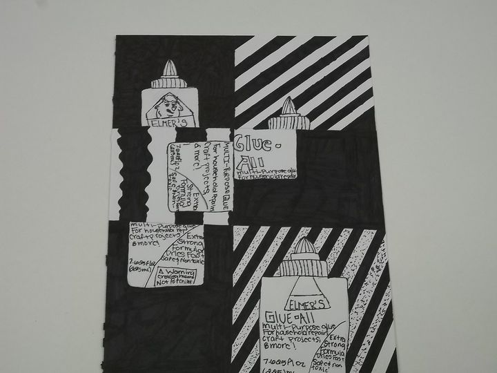 Glue in the dark - Toxic - Drawings & Illustration, Childrens Art ...