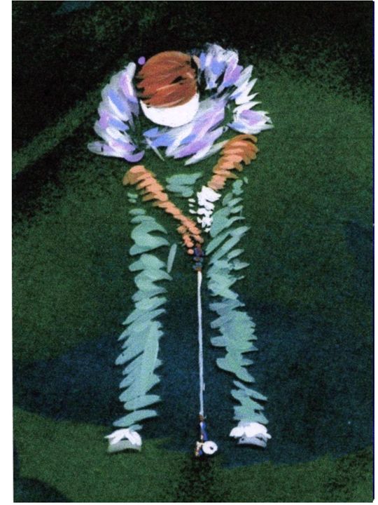 The Putt - artistcollection - Paintings & Prints, Sports & Hobbies ...