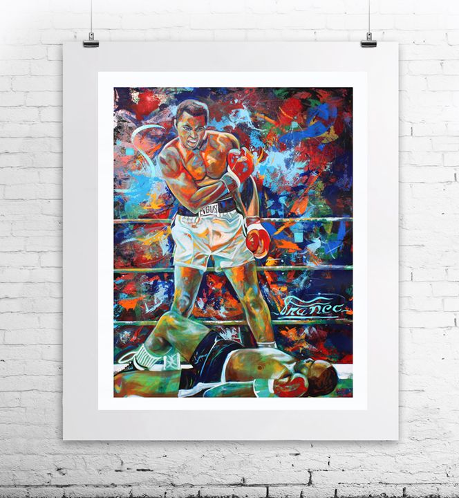 Muhammad Ali - Franco Galley - Paintings & Prints, People & Figures ...
