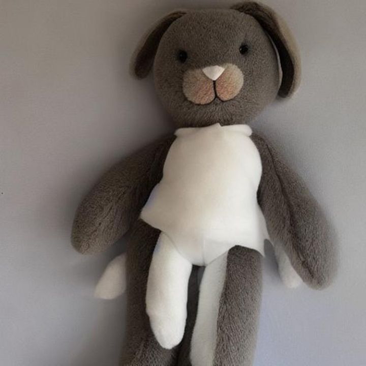 Grey Rabbit Soft Toy - Adeline Yeo - Photography, Childrens Art, Toys ...