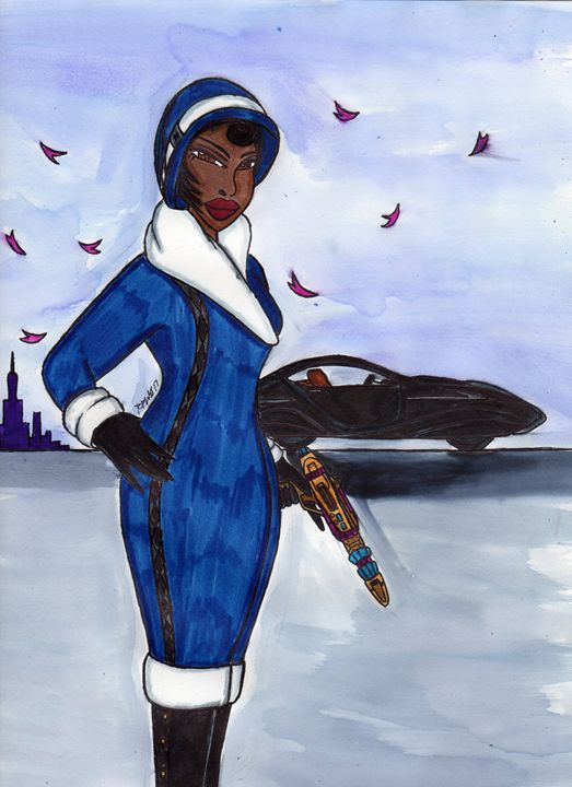 Miss Ross - Ronald Woods - Drawings & Illustration, People & Figures ...