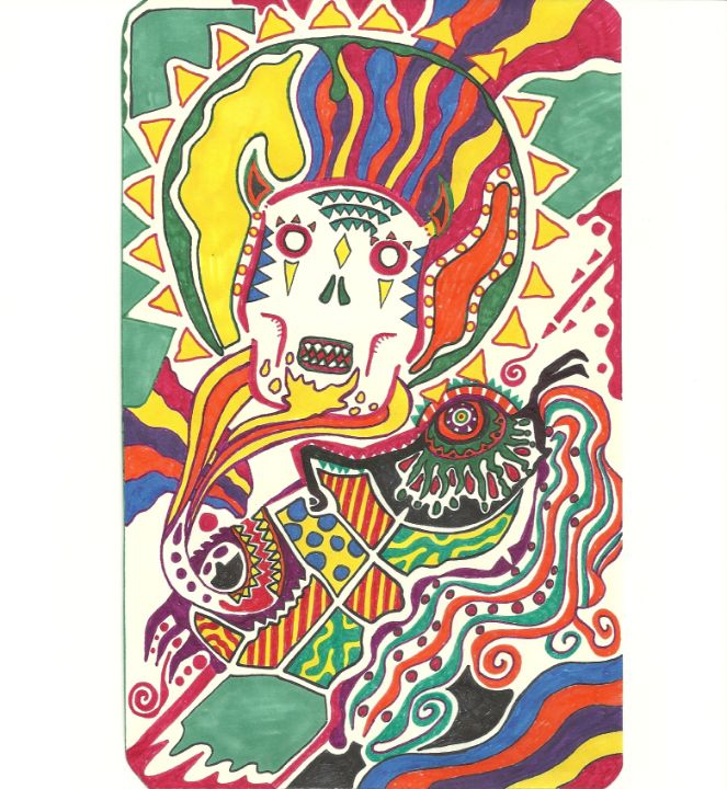 Demonoid Phenomenon - Brian Dellinger - Paintings & Prints, Fantasy & Mythology, Dreamscapes ...