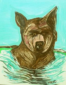Buy Grizzly Bear, Bears, Animals, Birds, & Fish, Paintings & Prints at ...