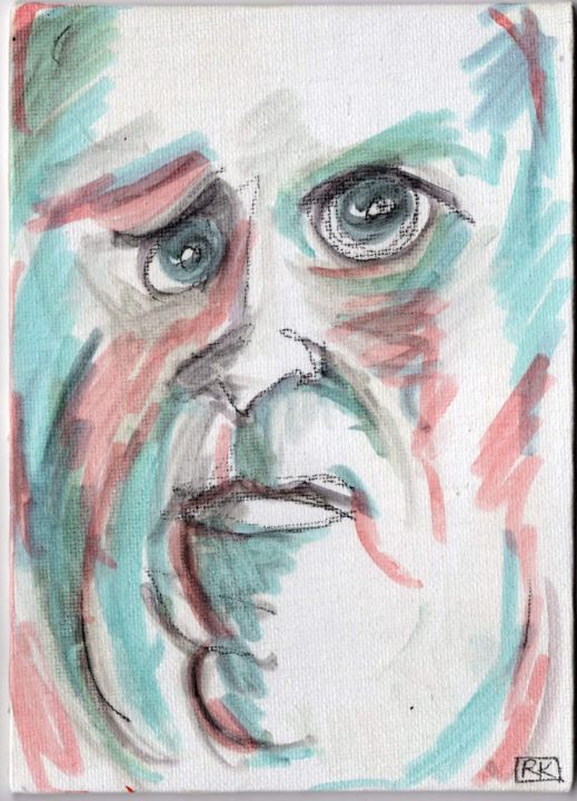 Dream Face Two - Dreamed... - Paintings & Prints, Fantasy & Mythology ...