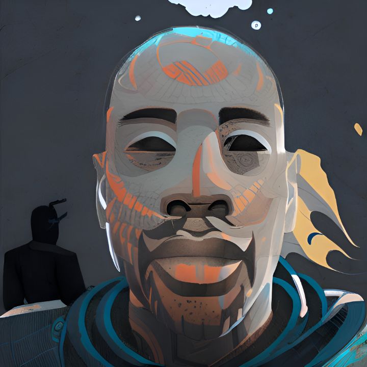 the devil behind me - Art at War - Digital Art & AI, Ethnic, Cultural ...