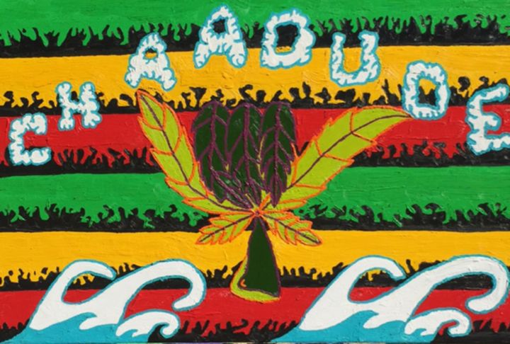 Chaa Dude - DiJaAnderson - Paintings & Prints, Abstract, Irregular ...