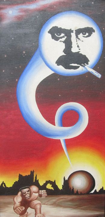 Across the Universe! - Robert Carnell - Paintings & Prints, People ...