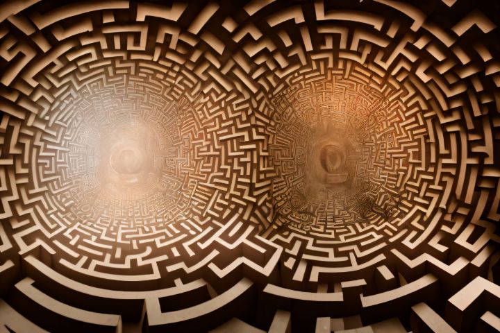 Lost in a Multi-Dimensional Maze - Galaxy of Digital Arts - Digital Art ...