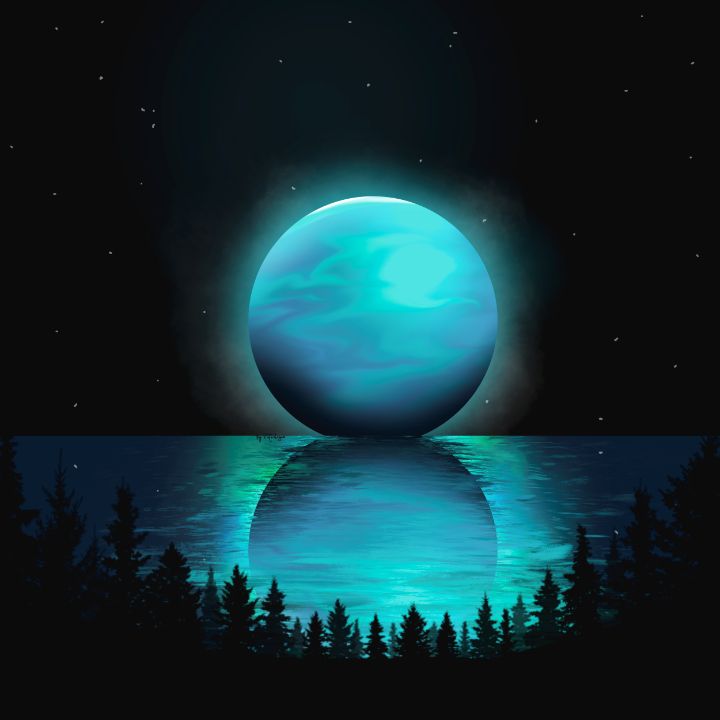 Blue Planet - K_athalyna Artwork - Drawings & Illustration, Fantasy ...
