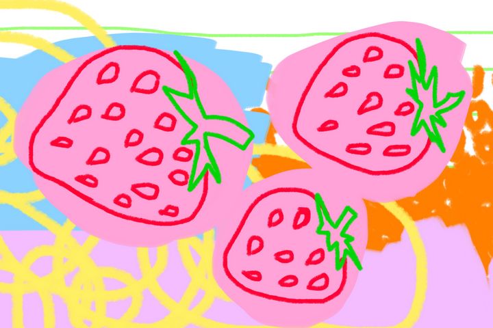 Strawberry Strawberry - Jaymie Metz Fine Art - Paintings & Prints ...