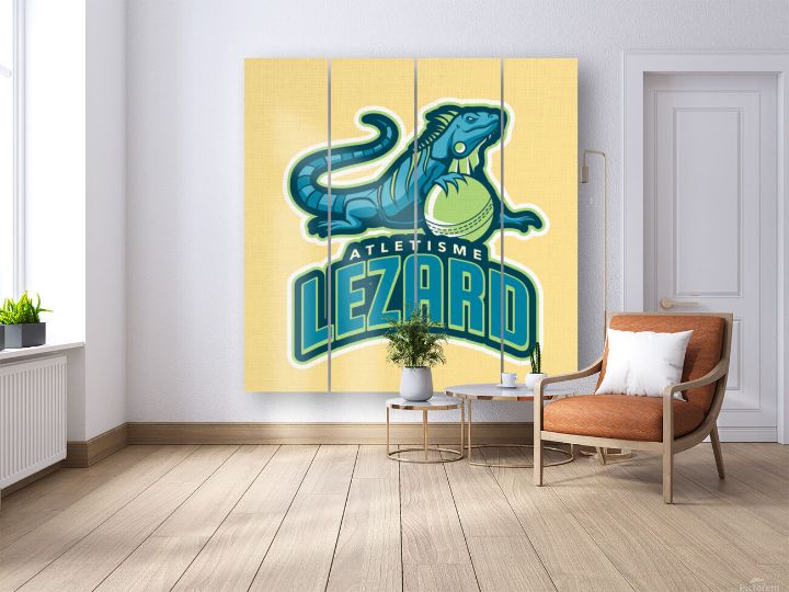 painting lizard basketball - kingart - Paintings & Prints, Animals ...