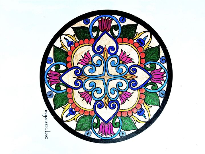 Authentic Indian Mandala Art - Megha Chitare - Paintings & Prints ...