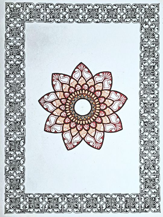 Authentic Indian Mandala Art - Megha Chitare - Paintings & Prints ...